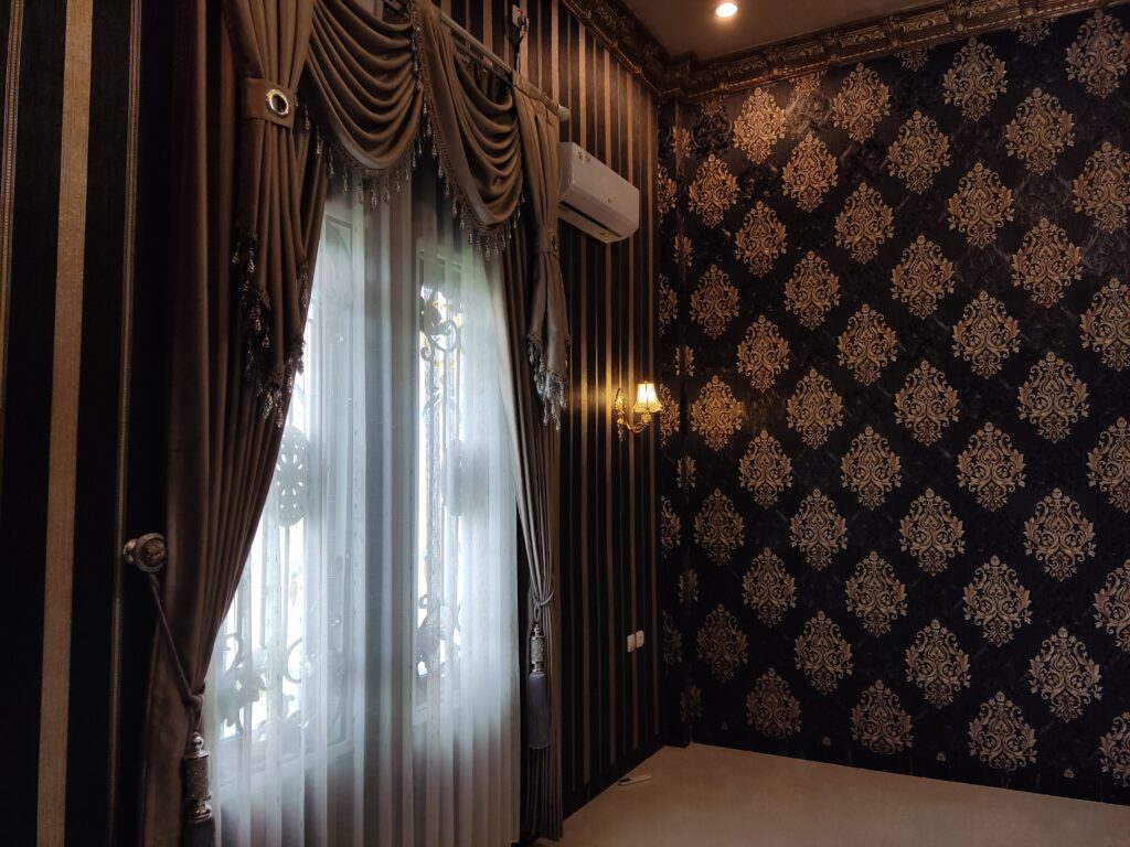 Contoh WPC Pada Backdrop TV - Katalog WPC Kisi Dinding - Kalimantan ...